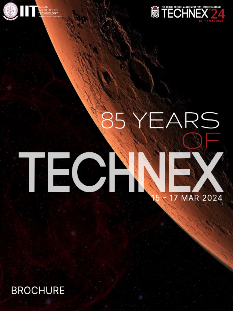 Technex'24 IIT (BHU) Varanasi | PDF