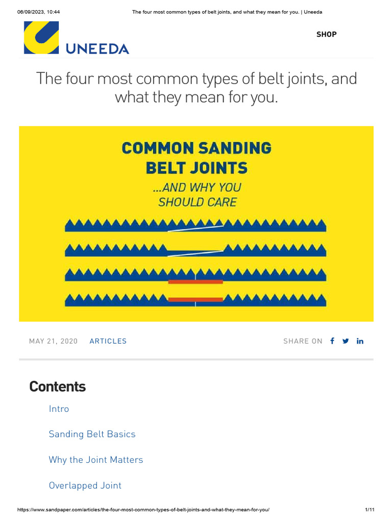 The Four Most Common Types of Belt Joints, and What They Mean For You ...