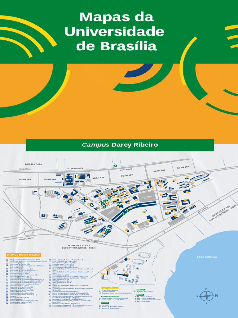 Mapas Campi Unb | PDF