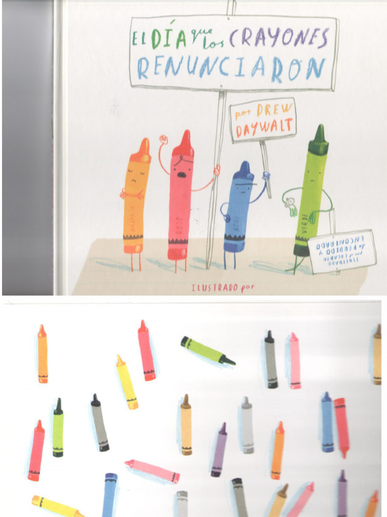 El Día en Que Los Crayones Renunciaron | PDF