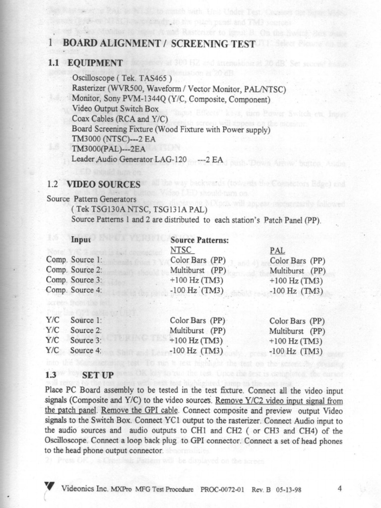 Videonics Mx-Pro Video-Mixer | PDF