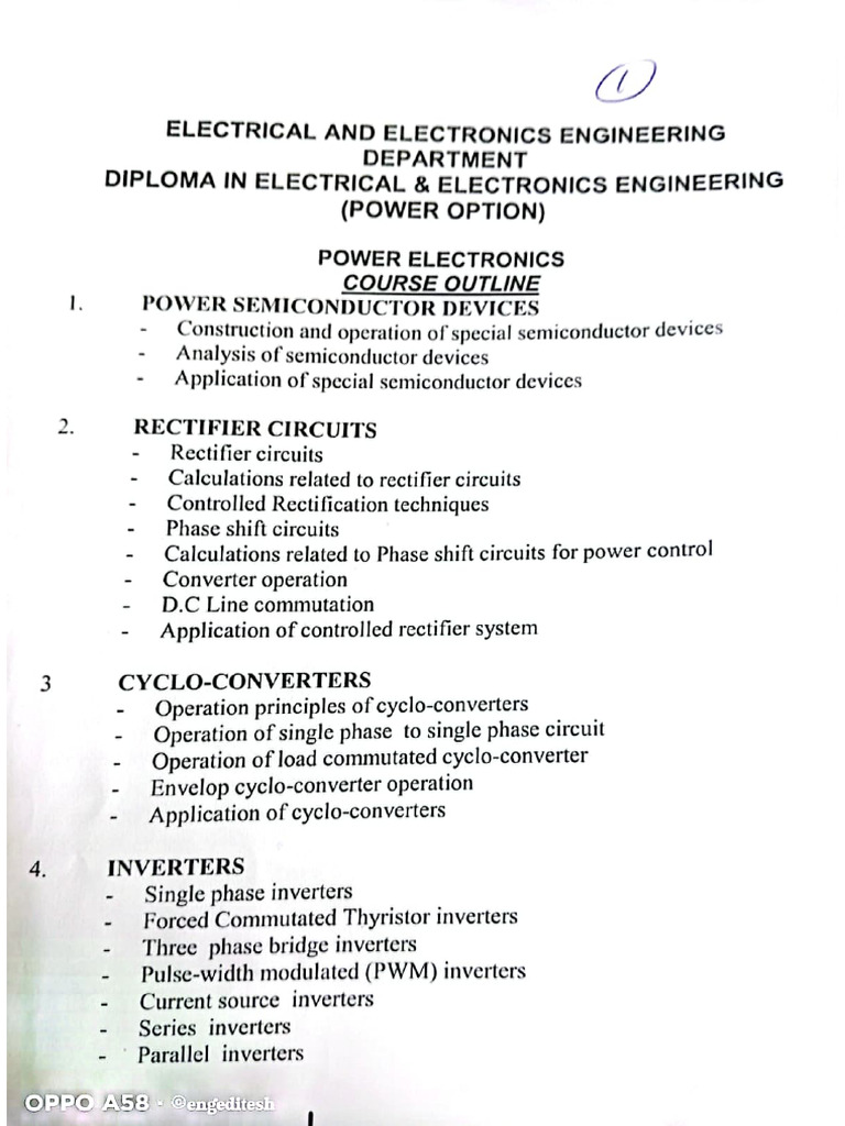 Power Electronics | PDF
