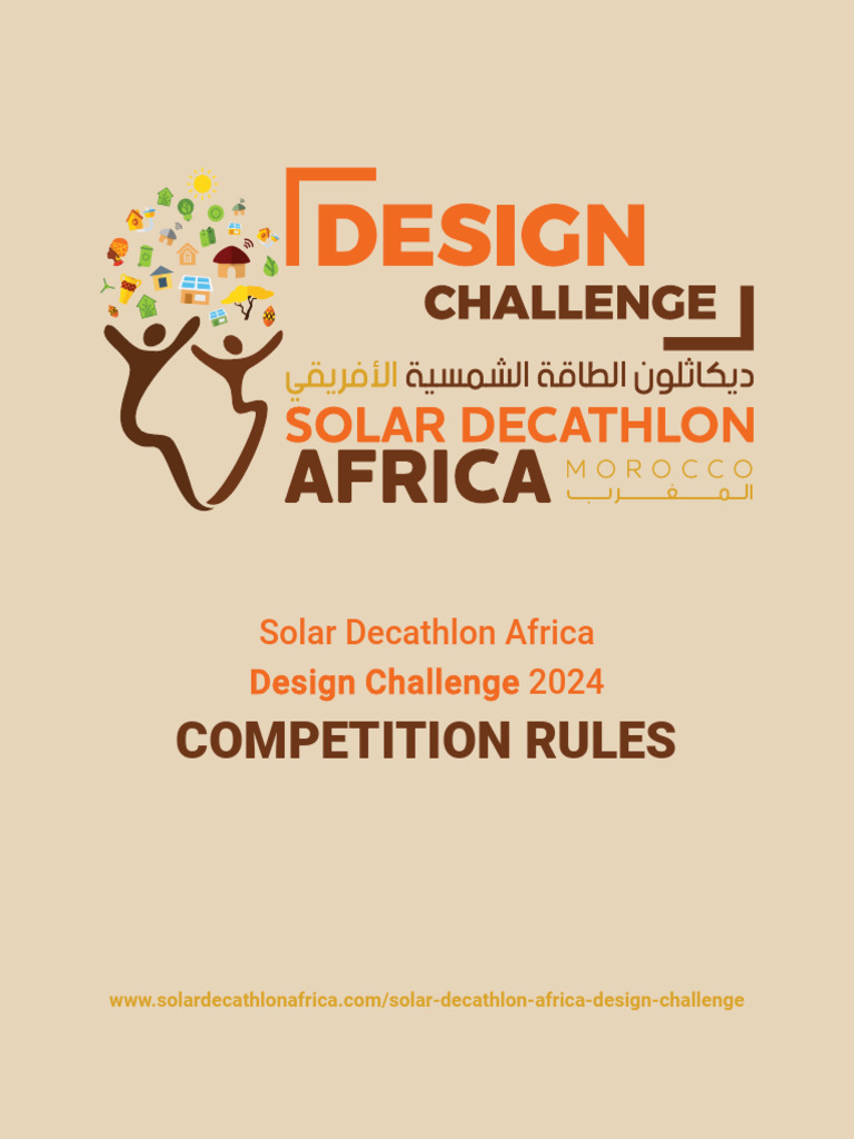 2024 SDA Design Challenge Official Rules - Docx 1 | PDF