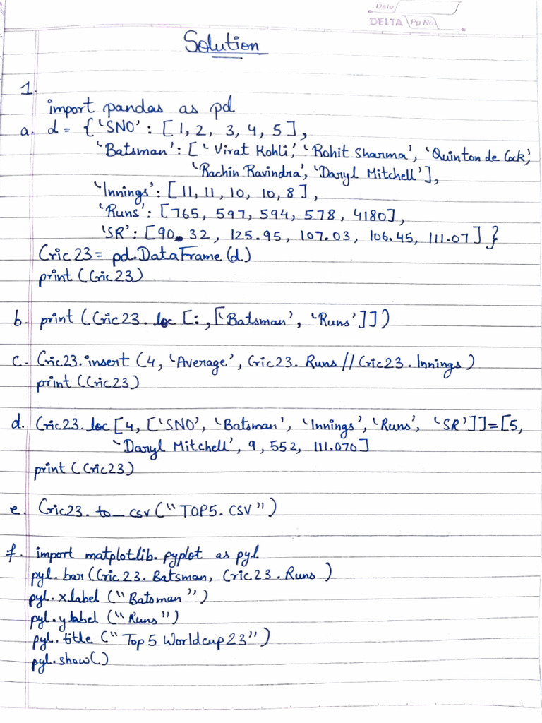 Solution for ip practical 2024 | PDF