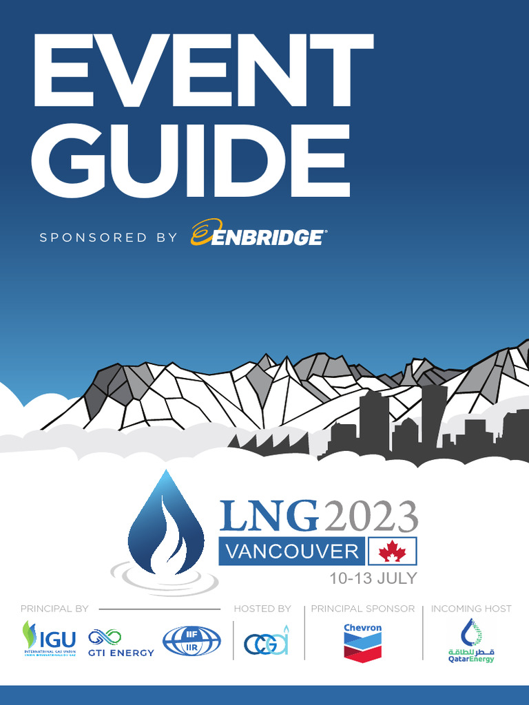 LNG2023 Pocket Programme | PDF | Liquefied Natural Gas | Mobile App