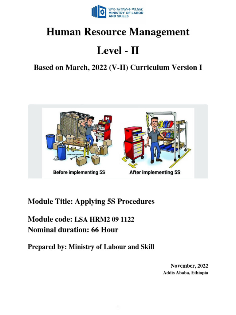 Mo9-Apply 5S Procedure | PDF | Occupational Safety And Health | Safety