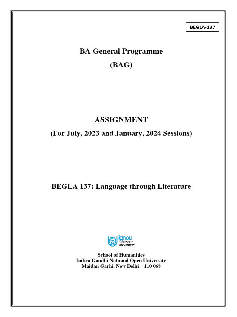 BEGLA 137 | PDF
