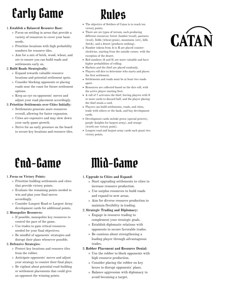 Catan | PDF