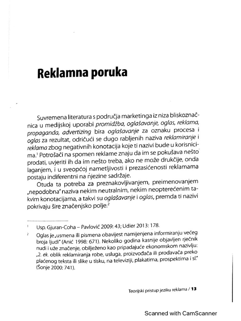 Jezik Reklama | PDF