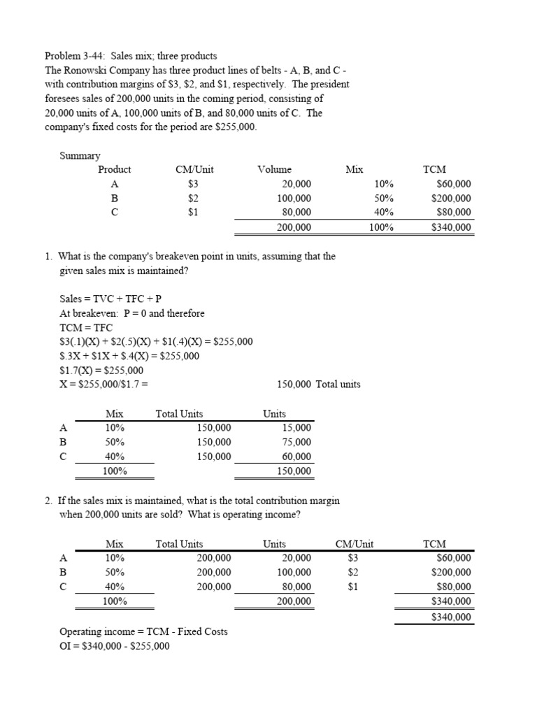 3 44 Ronowski Company | PDF
