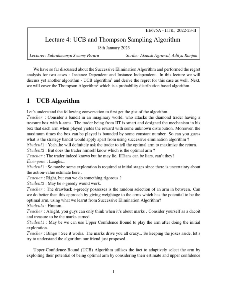 EE675A Lecture 4 | PDF