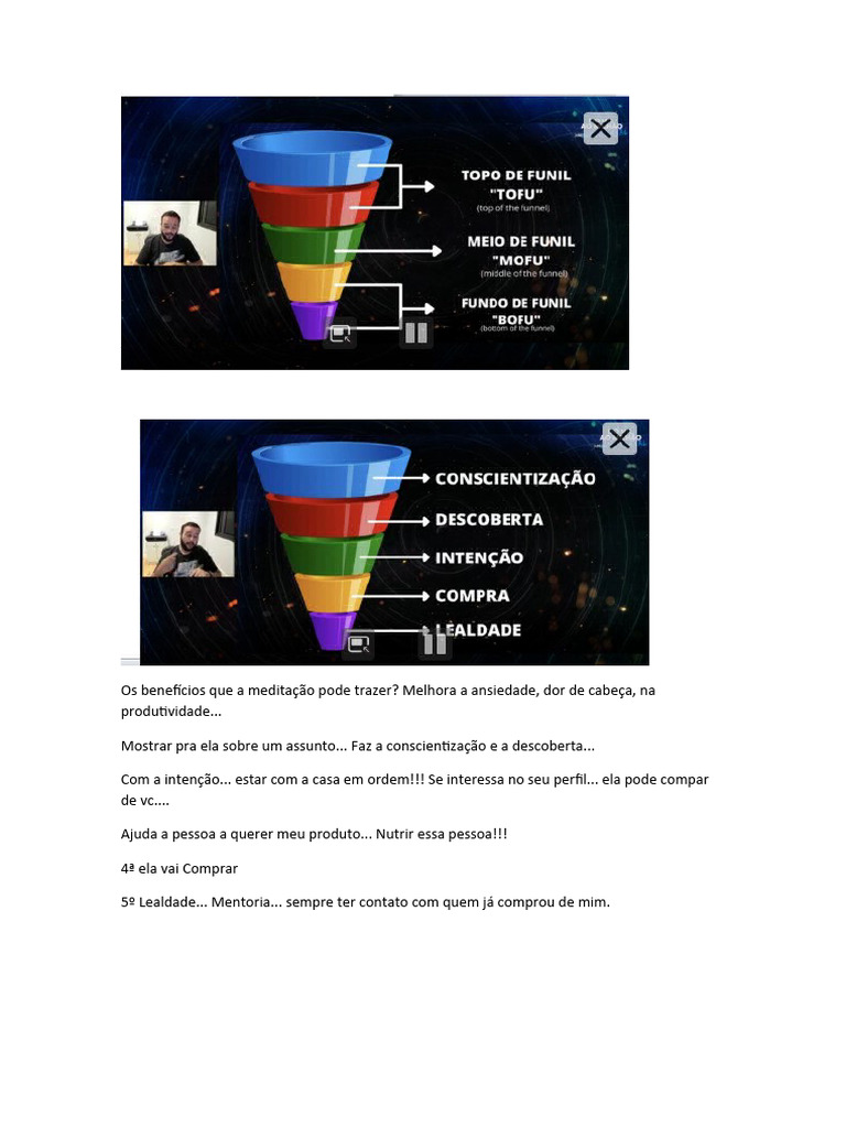 Aula de Métrica e Funil | PDF