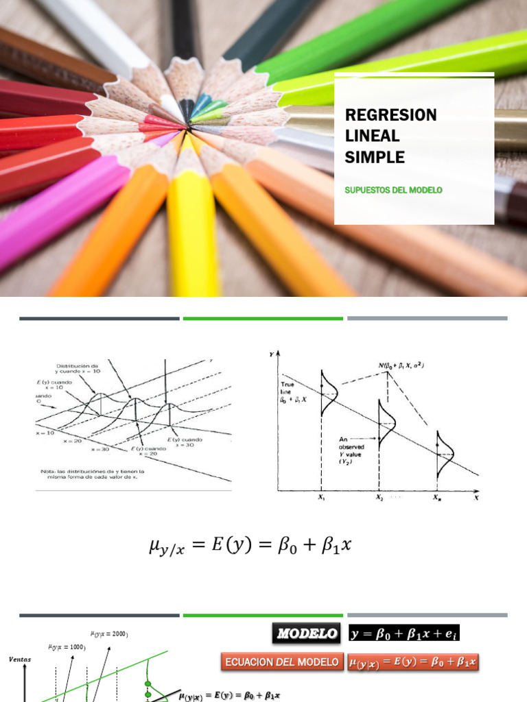 17-Regresion Lineal Simple (Parte 1) | PDF | Análisis de regresión | Teoría de la estimación