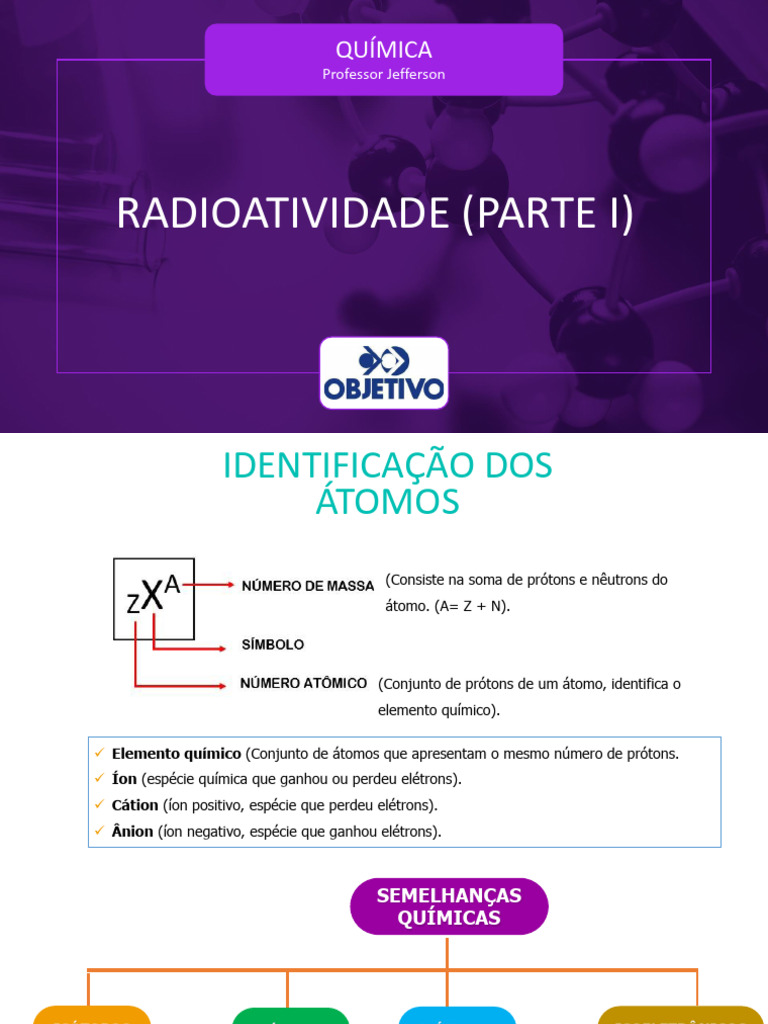 Radioatividade Parte I PDF | PDF