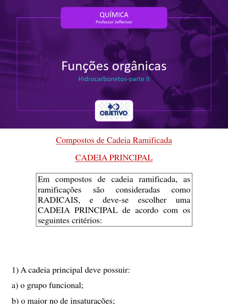 HIDROCARBONETOS-PARTE II-obj | PDF