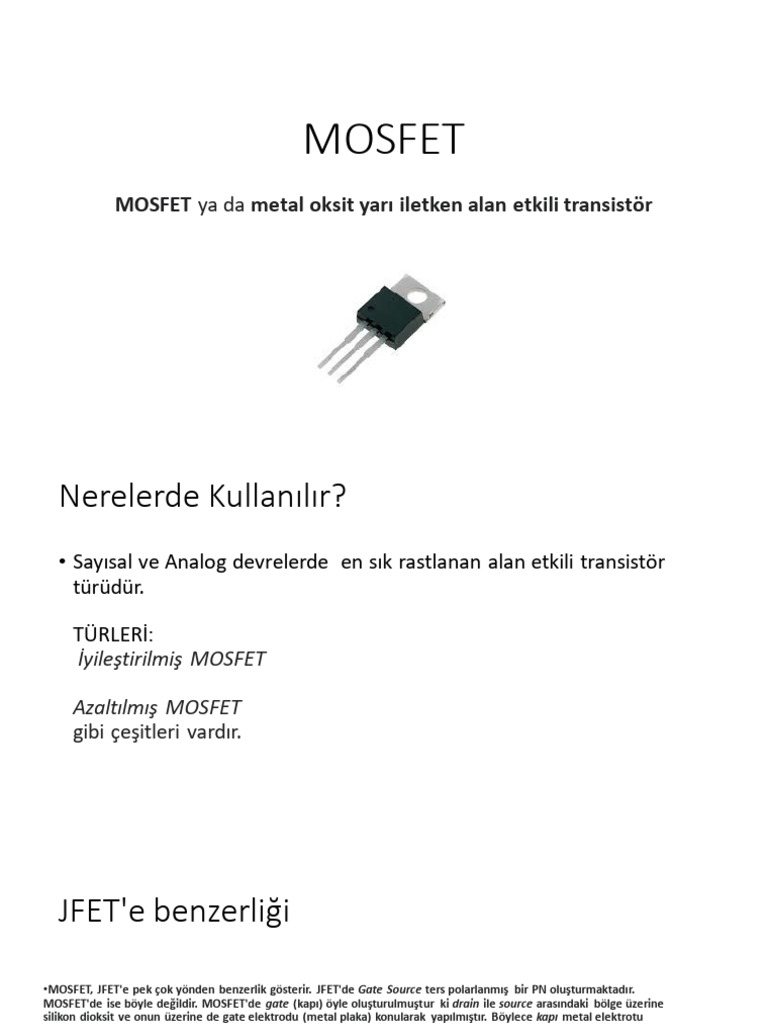 MOSFET | PDF