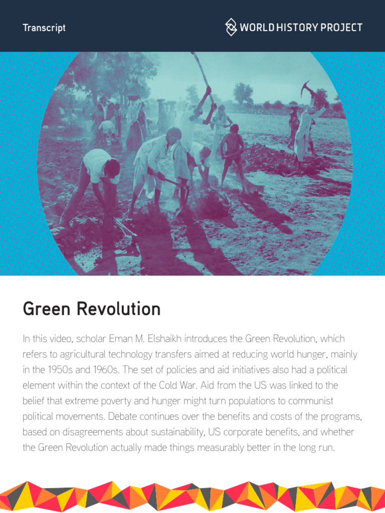 Green Revolution | PDF | Green Revolution | Rice