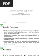Unit-2 TOC | PDF | Regular Expression | Theoretical Computer Science