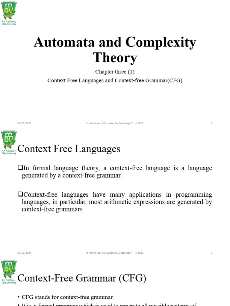 Automata Ch3 | Download Free PDF | Metalogic | Formalism (Deductive)