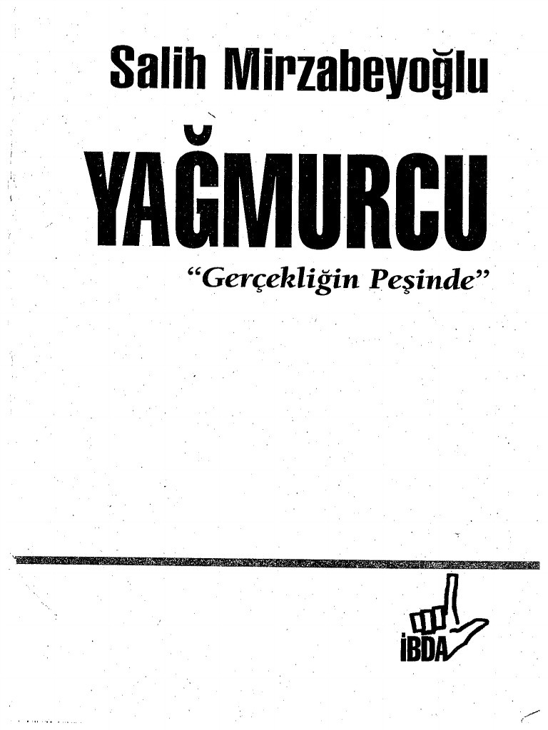 Salih Mirzabeyoğlu - Yağmurcu | PDF Salih Mirzabeyoğlu - Yağmurcu | PDF