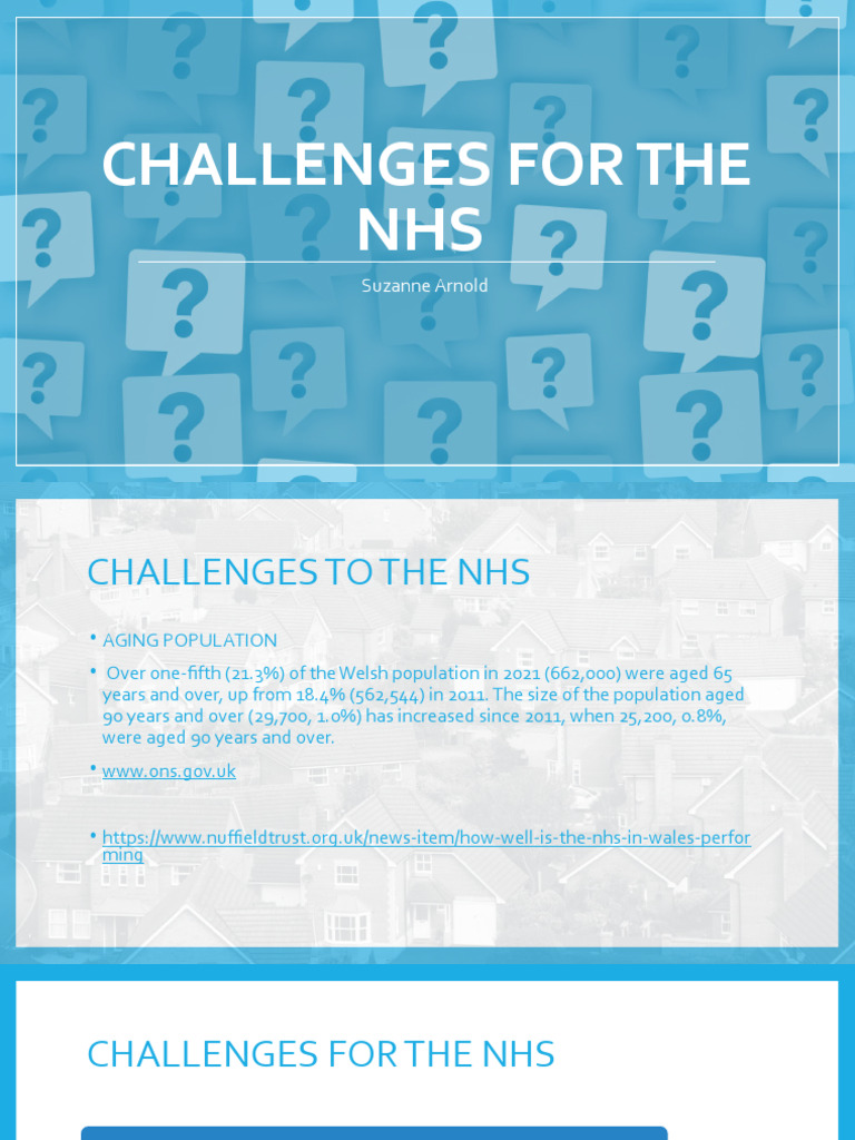 Challenges For The NHS - Current Issues 1 | PDF