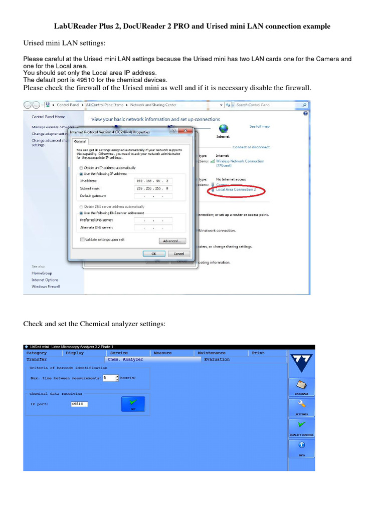 LUR2 - UD2 - Urised Mini LAN Connection Example | PDF | Science ...