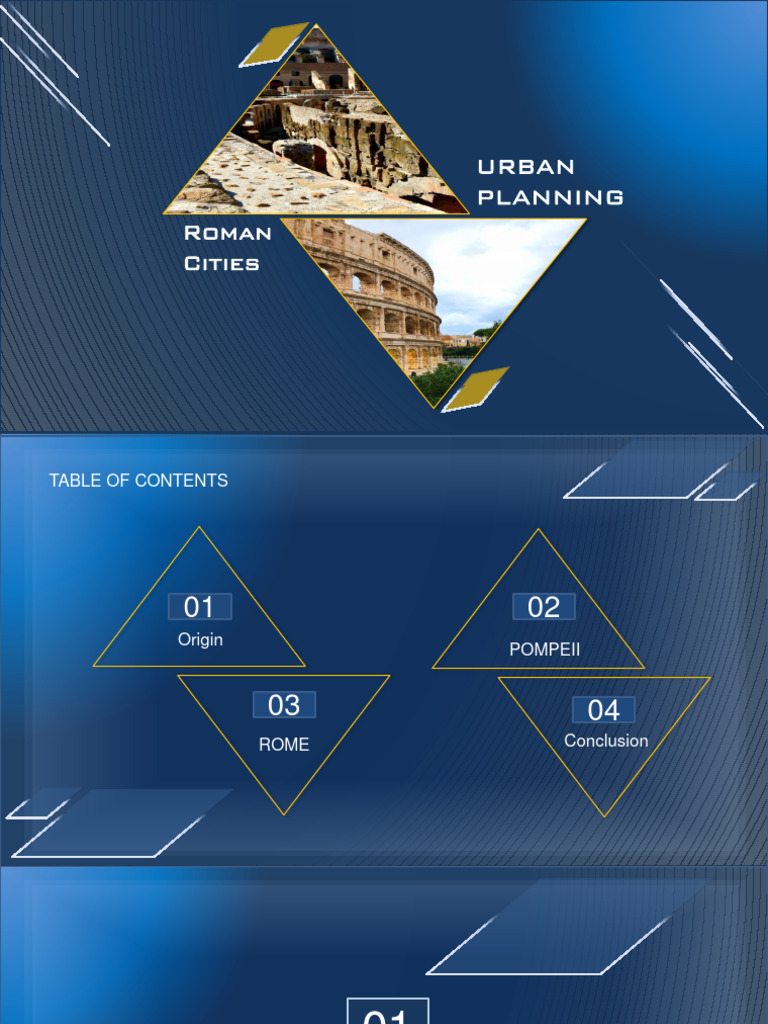 Urban Planning of Roman Cities | PDF | Ancient Rome | Roman Empire