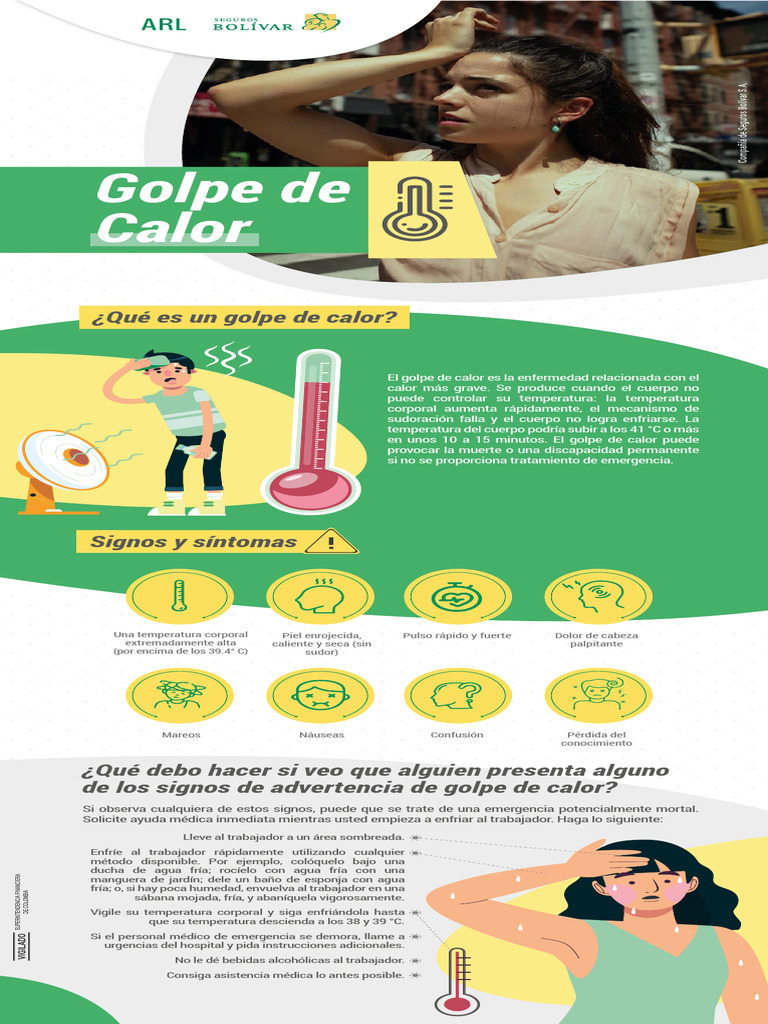 Ficha 01 Golpe de Calor | PDF | Medicina | Especialidades Medicas