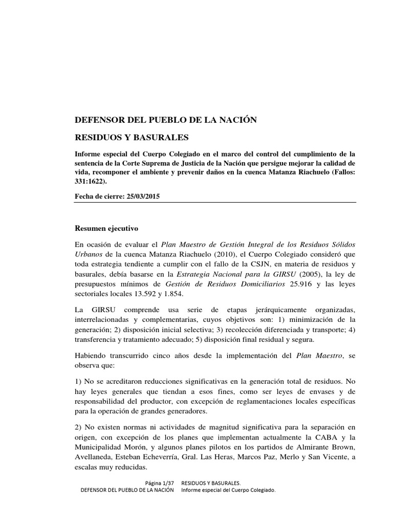 Rio 545401 | PDF | Residuos | Gestión de residuos