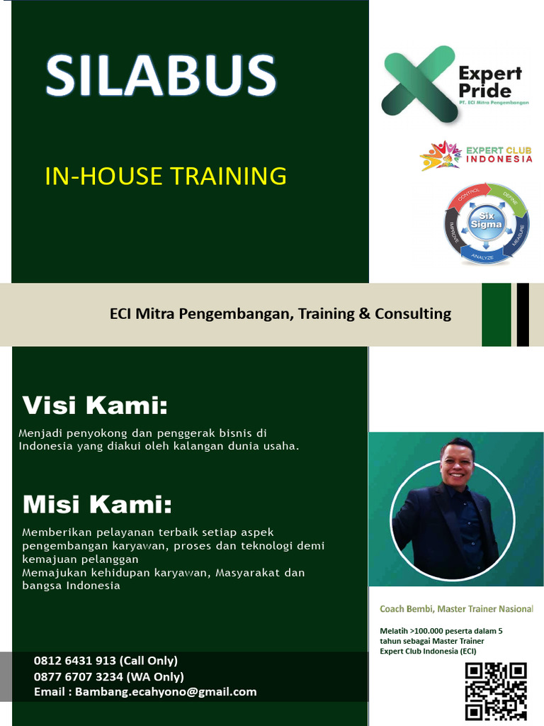 ECI: Pelatihan & Konsultasi Bisnis Terbaik | PDF