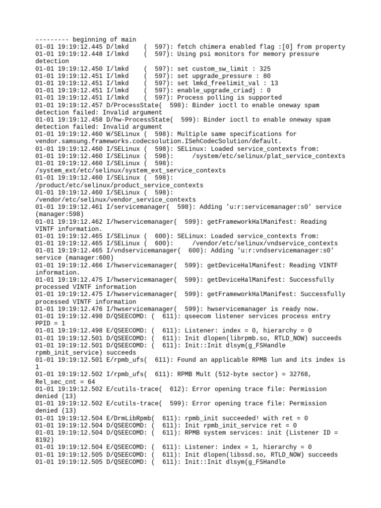 Logcat CSC Update Log | PDF | Operating System Technology | Computing