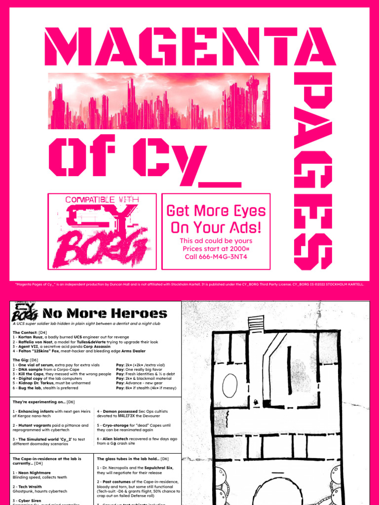 Magenta Pages of Cy | PDF