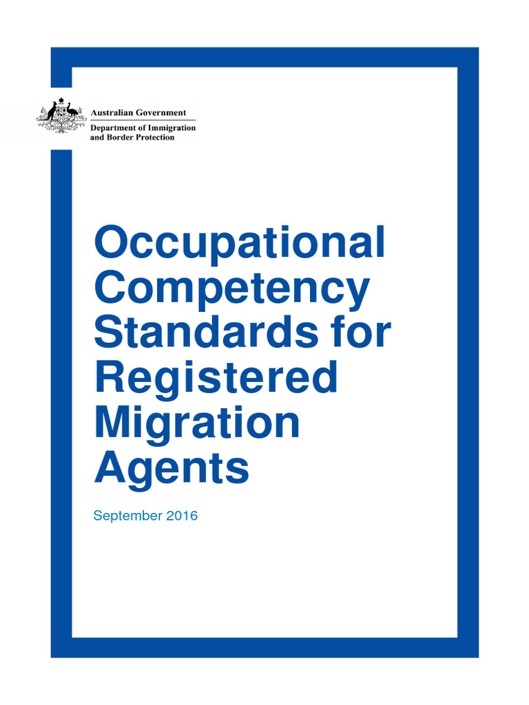 Competency Standards For Agents Sep2016 | PDF | Communication | Business