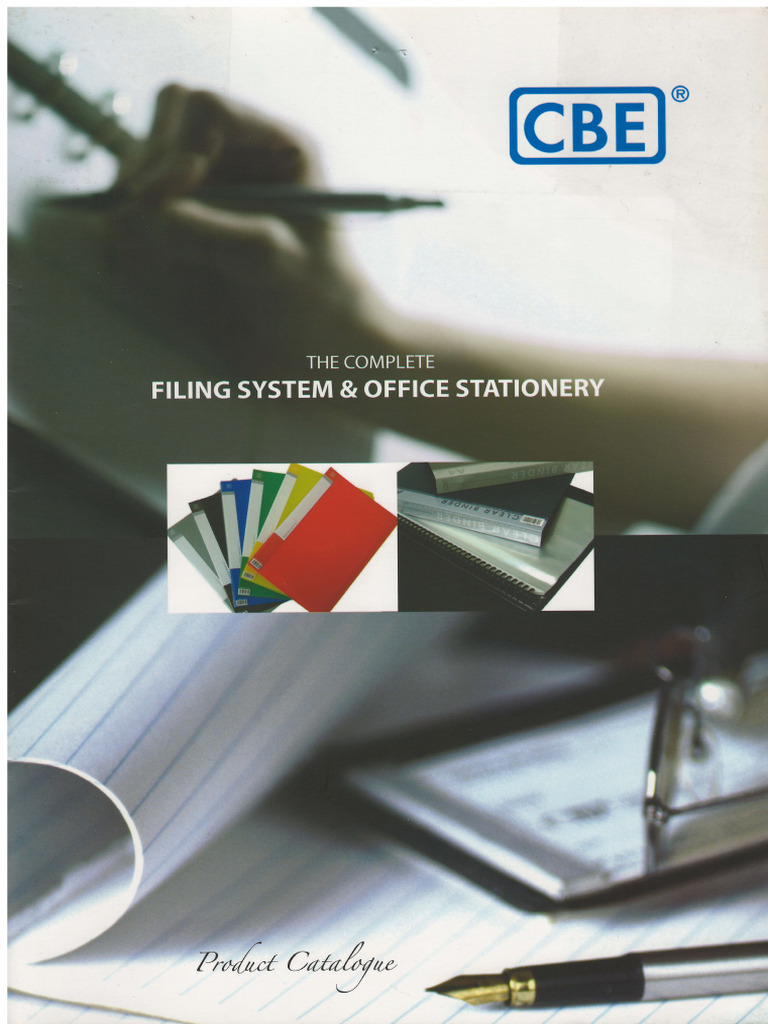 CBE Office Supplies Catalogue | PDF