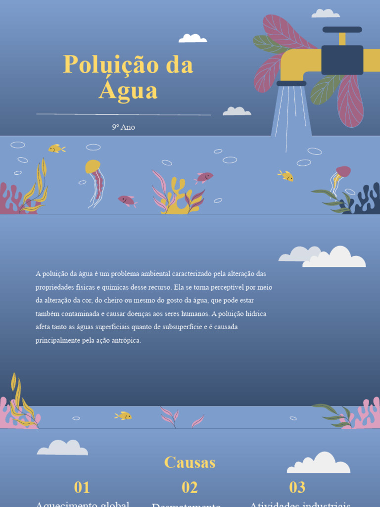 Cópia de Action Plan For Water Pollution Prevention by Slidesgo | PDF ...