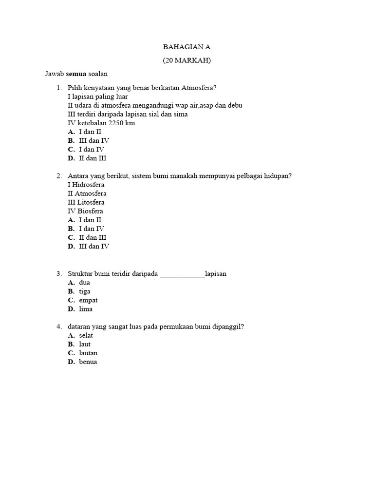 Soalan Pi PKS 2 | PDF