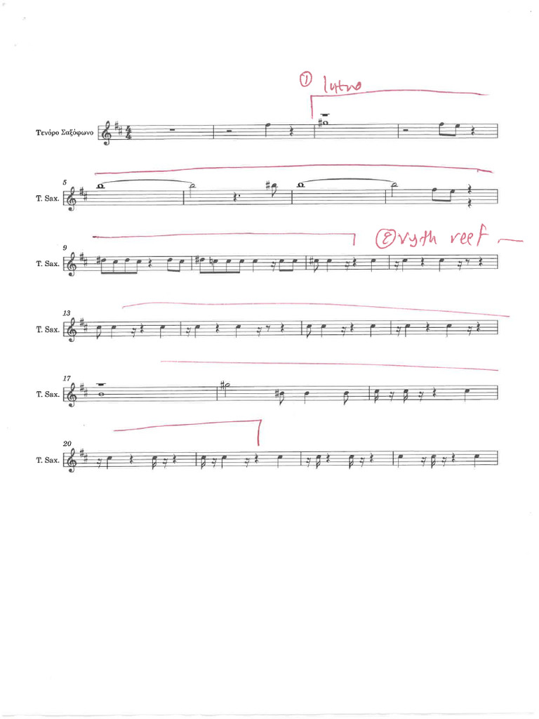 Sax Tenor | PDF