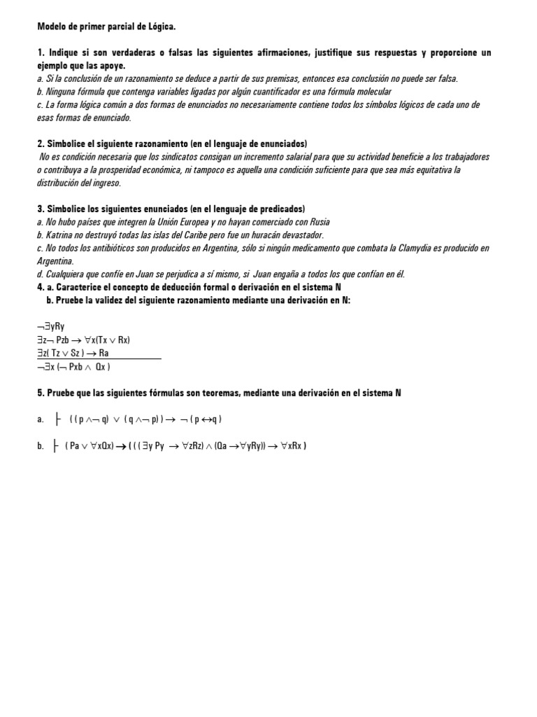 Modelo 1 Parcial 2c2022 | PDF