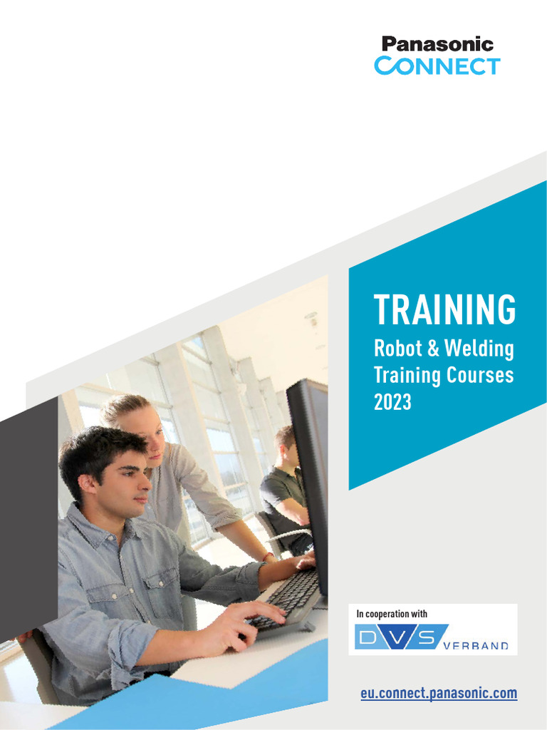 Training Brochure 2023 - Robot - Welding - ENG - Web - Neu | PDF | Computer Programming | Robot