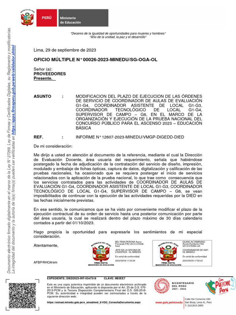 Oficios Multiples | PDF