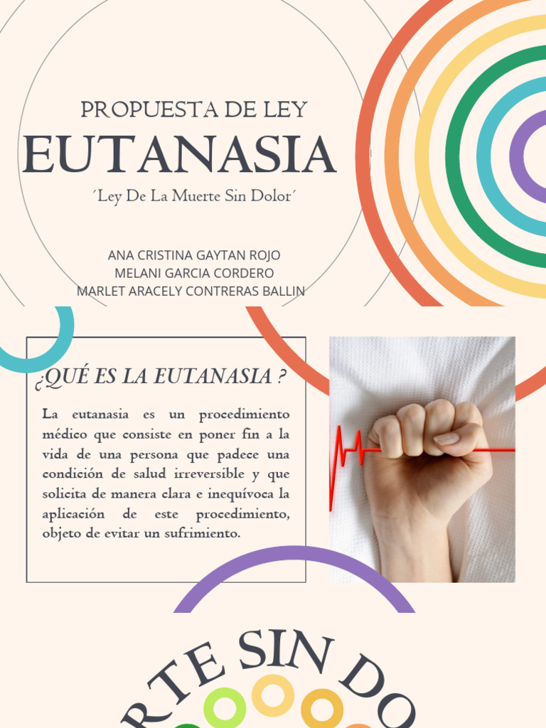 Eutanasia PDF | PDF | Causas de la muerte | Medicina
