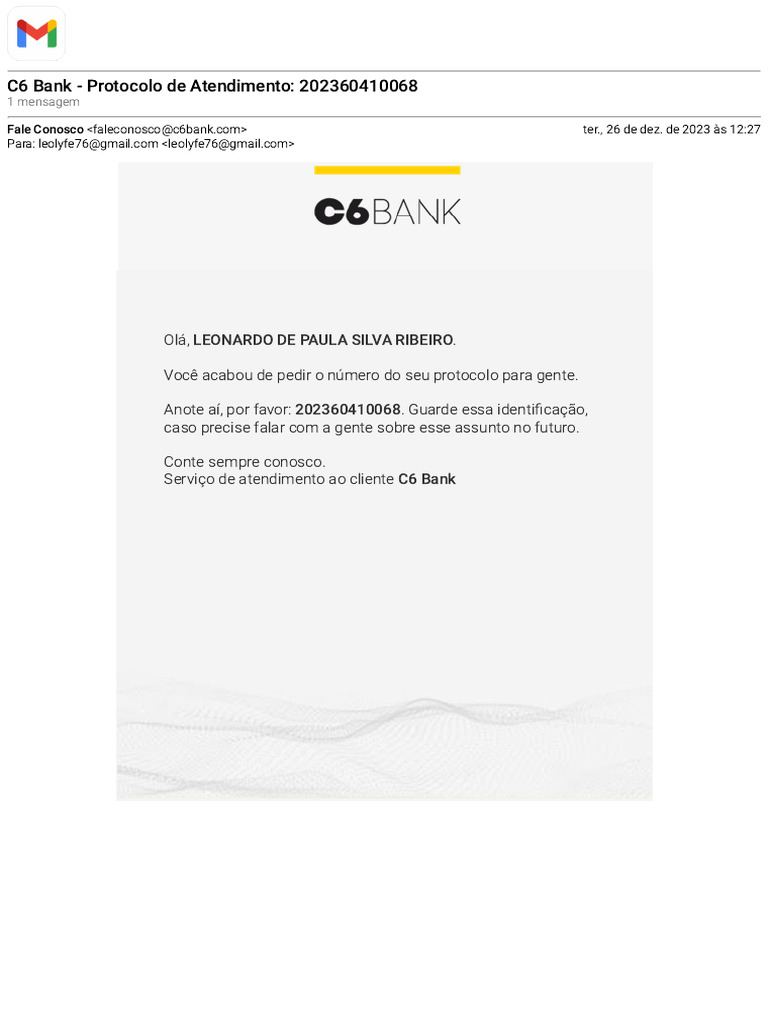 c6 Protocolo 5 | PDF