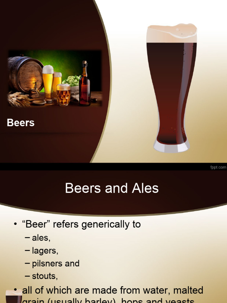 Chapter 2. Beers | PDF | Beer | Brewing