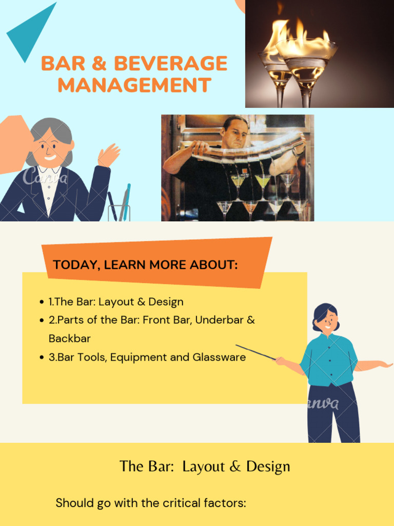 Chapter 1 . Bar Layout | PDF | Bar (Establishment) | Martini (Cocktail)