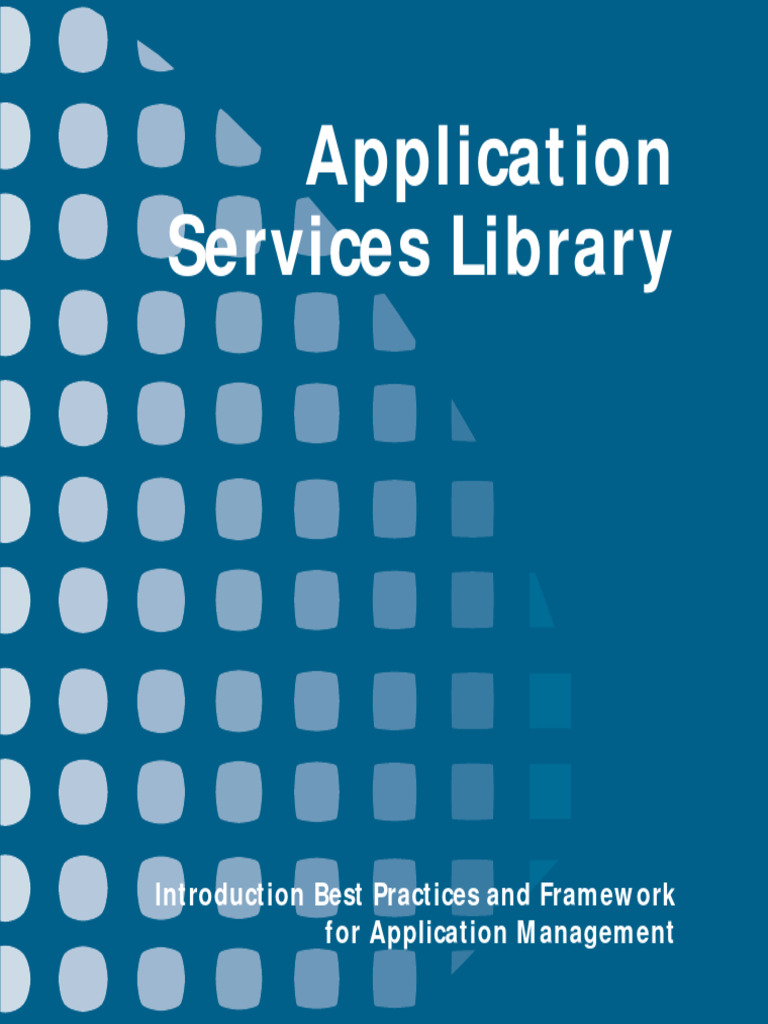 ASL - Introduction To Application Management | PDF | Service Level ...