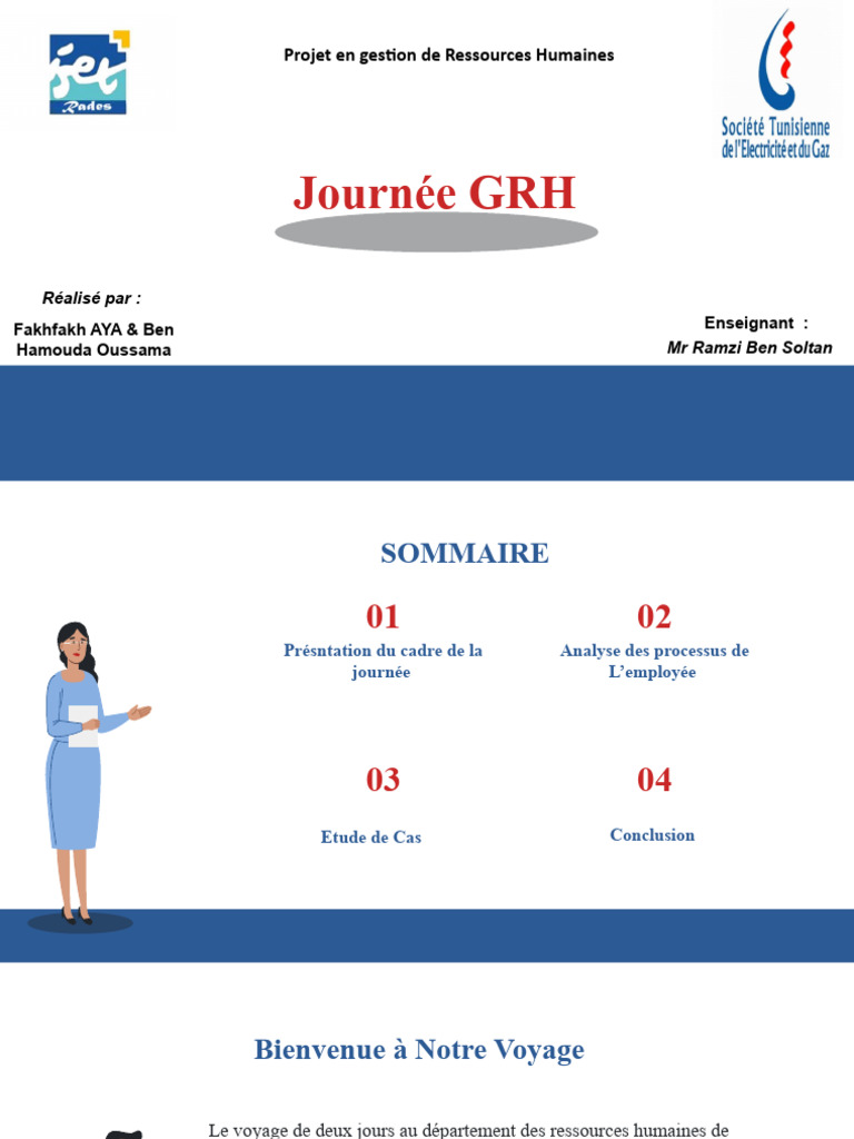 Presentation GRH STEG | PDF