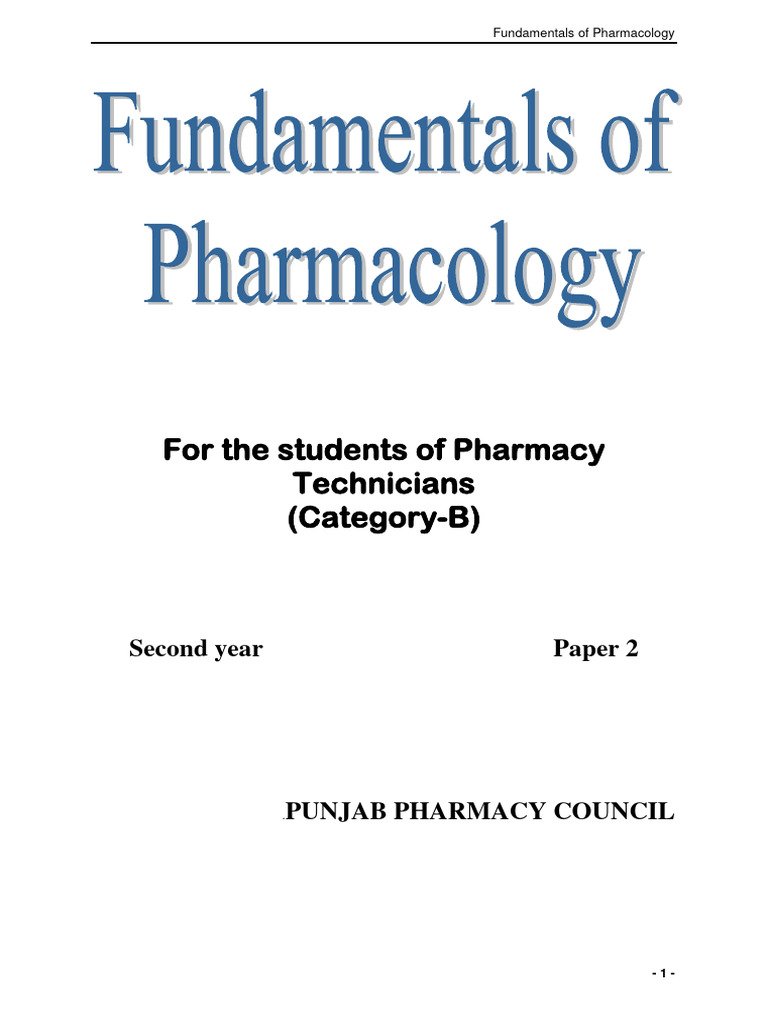 Pharmacology 2 | PDF