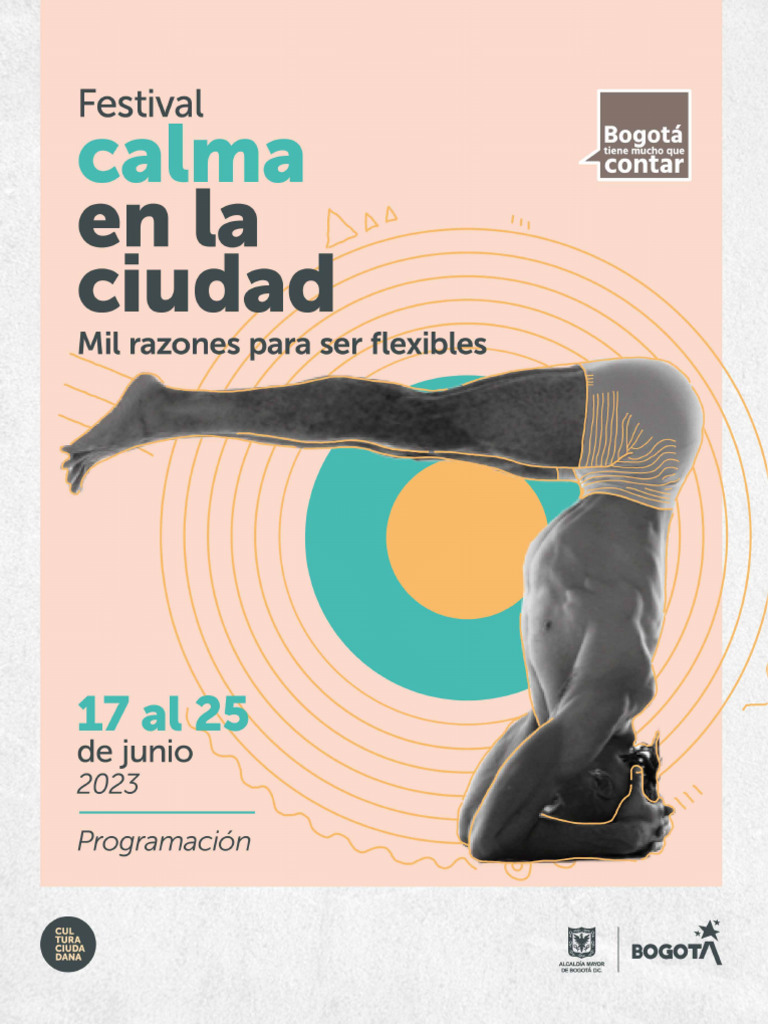 Programa - Festival Calma en La Ciudad - Baja | PDF | Meditación | Bogotá