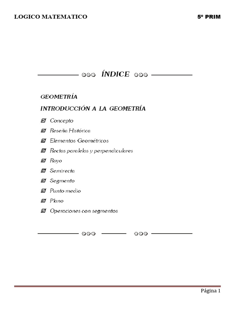 Geometria 5 Y 6 Pdf ángulo Conceptos Matemáticos