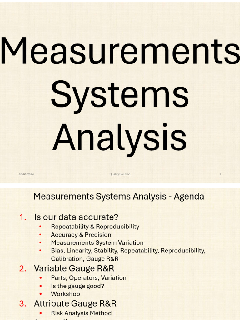 MSA - Key Approach | PDF